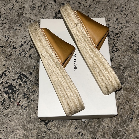 Vince | Shoes | Vince Forest Espadrille Platform Slide Sandal | Poshmark